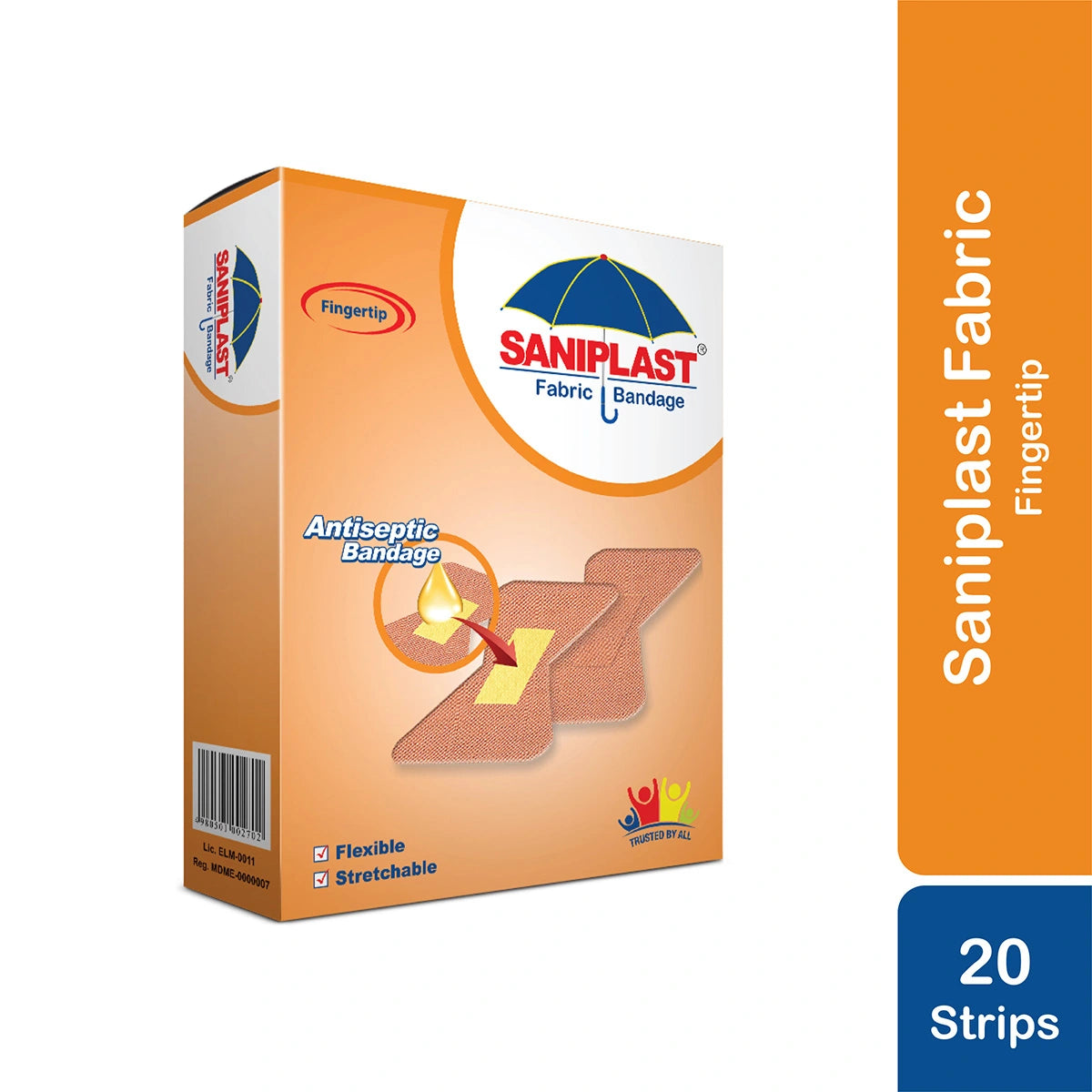 Saniplast Fabric Fingertip (20 Strips) – Uniferoz Shop
